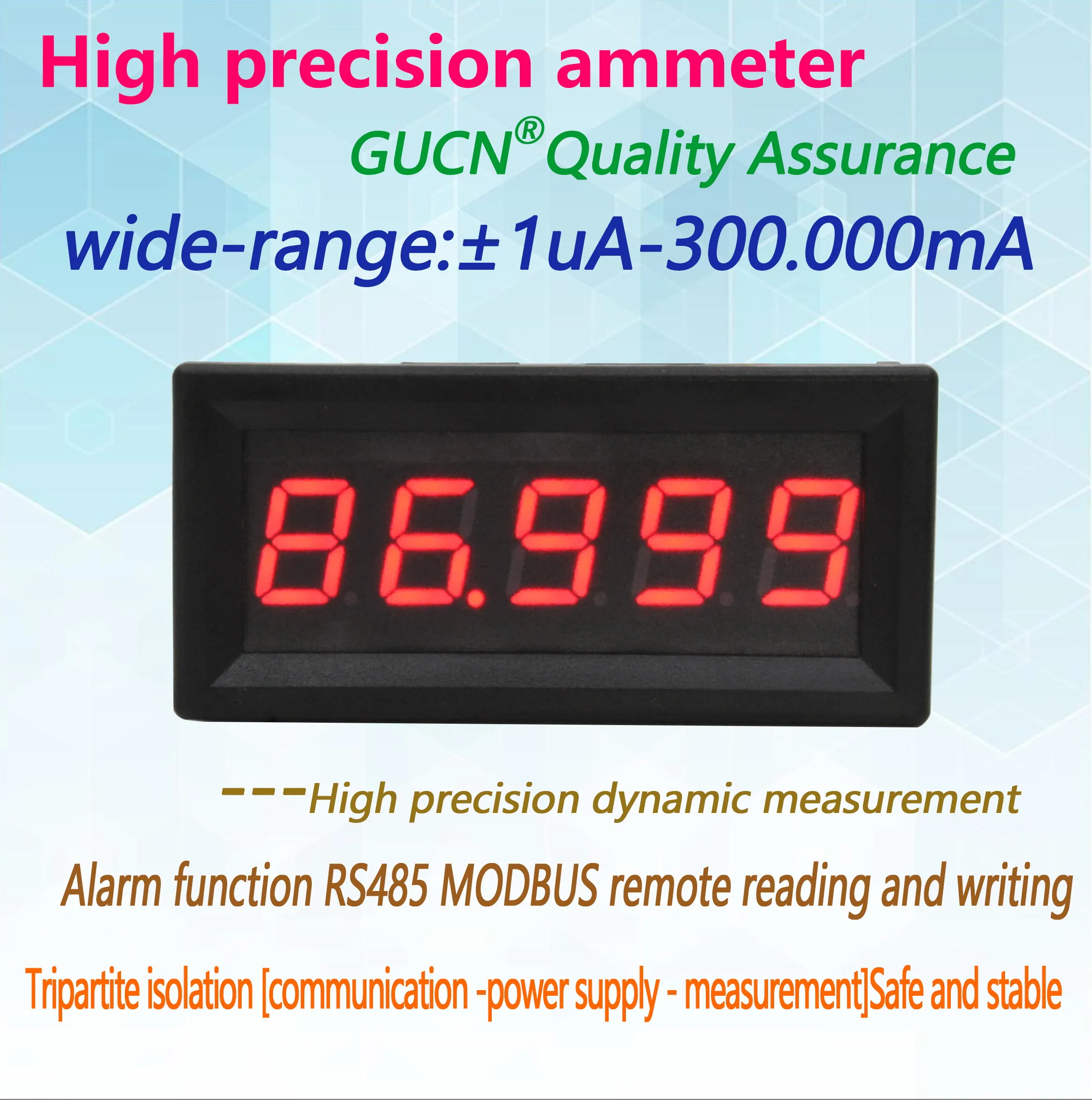 BY539A-Guichen-5-bit-microampere-high-precision-digital-ammeter-1UA-300 ...