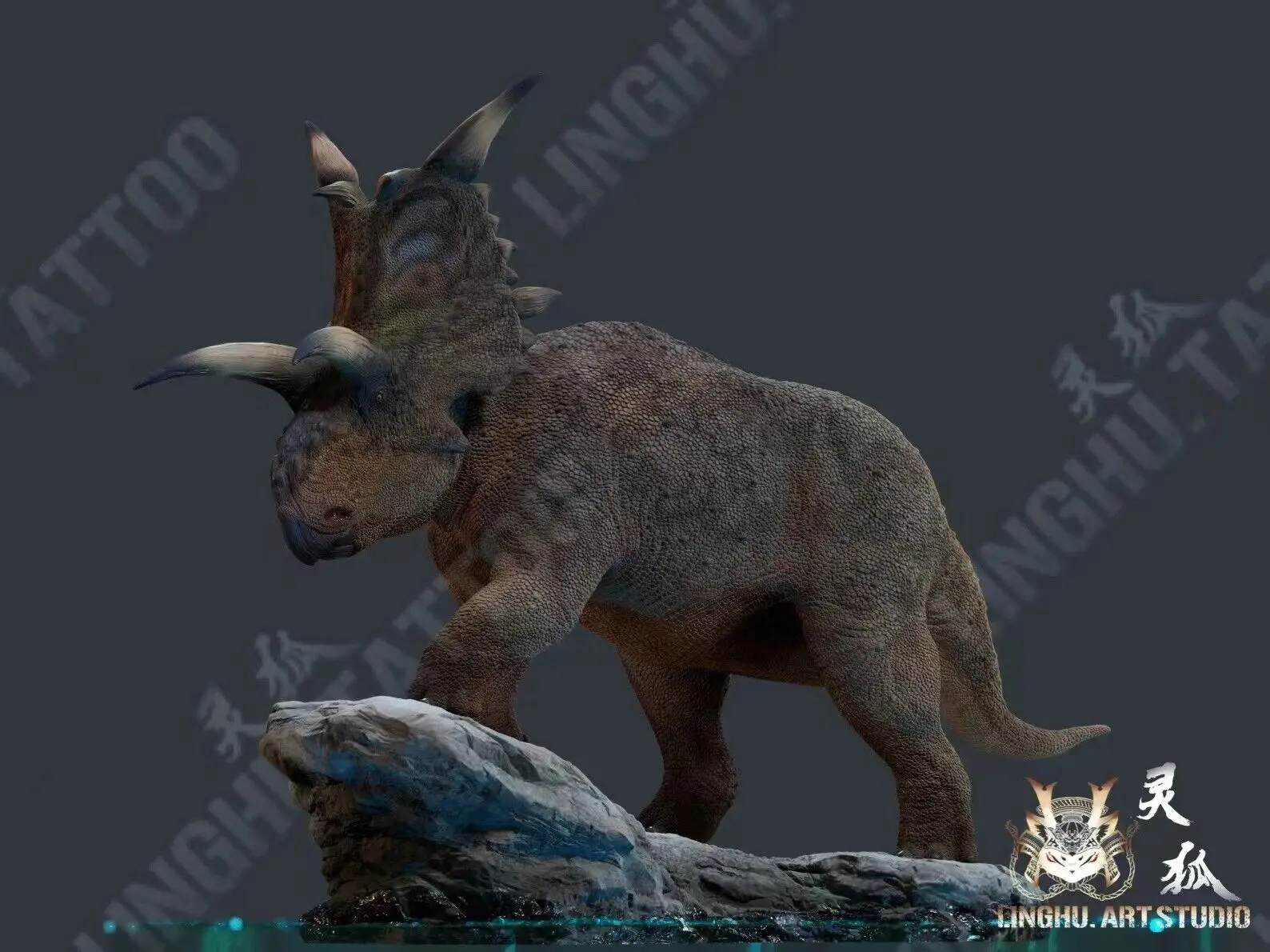 Xenoceratops Size