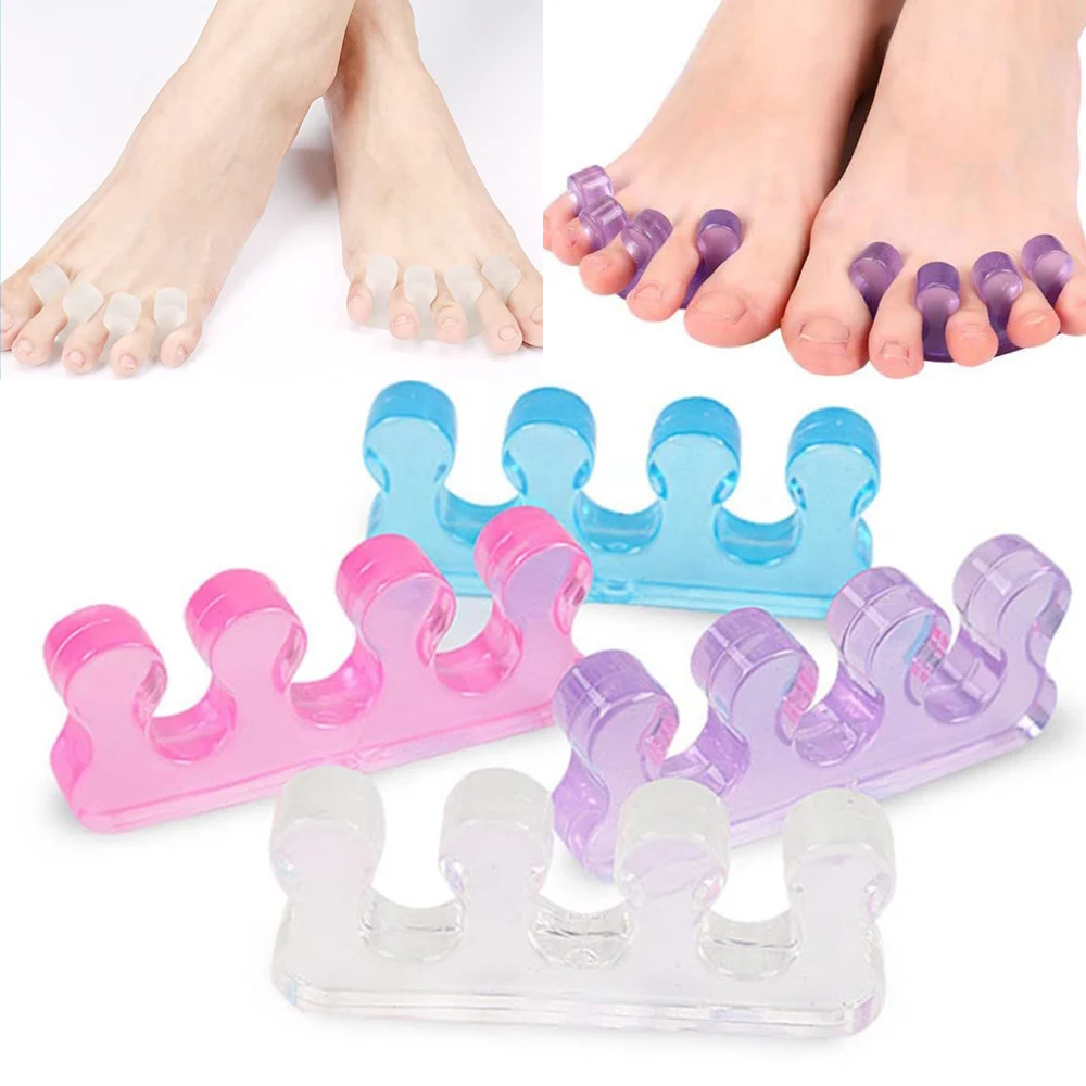 Sdotter-2Pcs-Soft-Silicone-Pedicure-Toe-Separators-Manicure-Gel-Nails ...