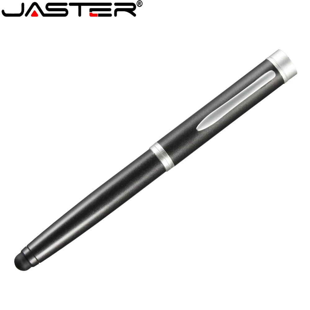 Touch Screen Pen USB Flash Drive 128GB White Metal Memory Stick 64GB ...