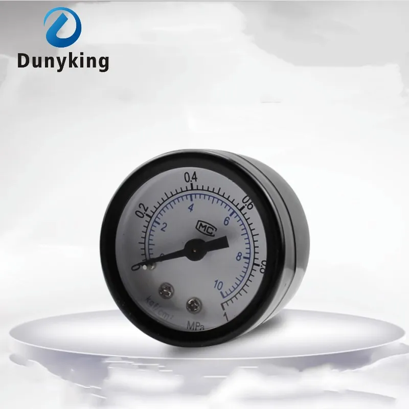 Pneumatic Air Pressure Gauge Mechanical 0 1MPa 10kgf/cm² For Compressor Water Manometer Press ...