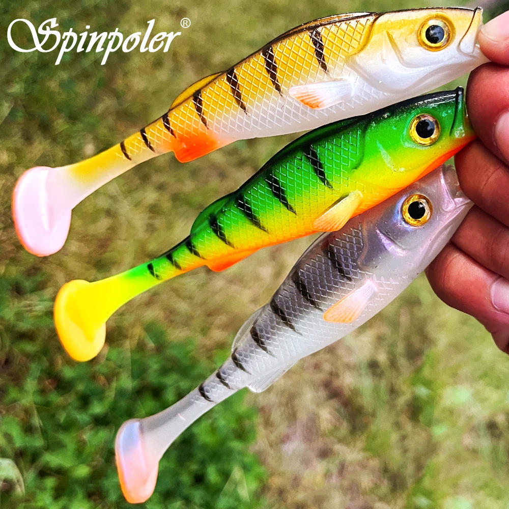 Spinpoler Vigour Perch Shad Soft Swimbait Fishing Lure 7cm/11cm/14cm ...