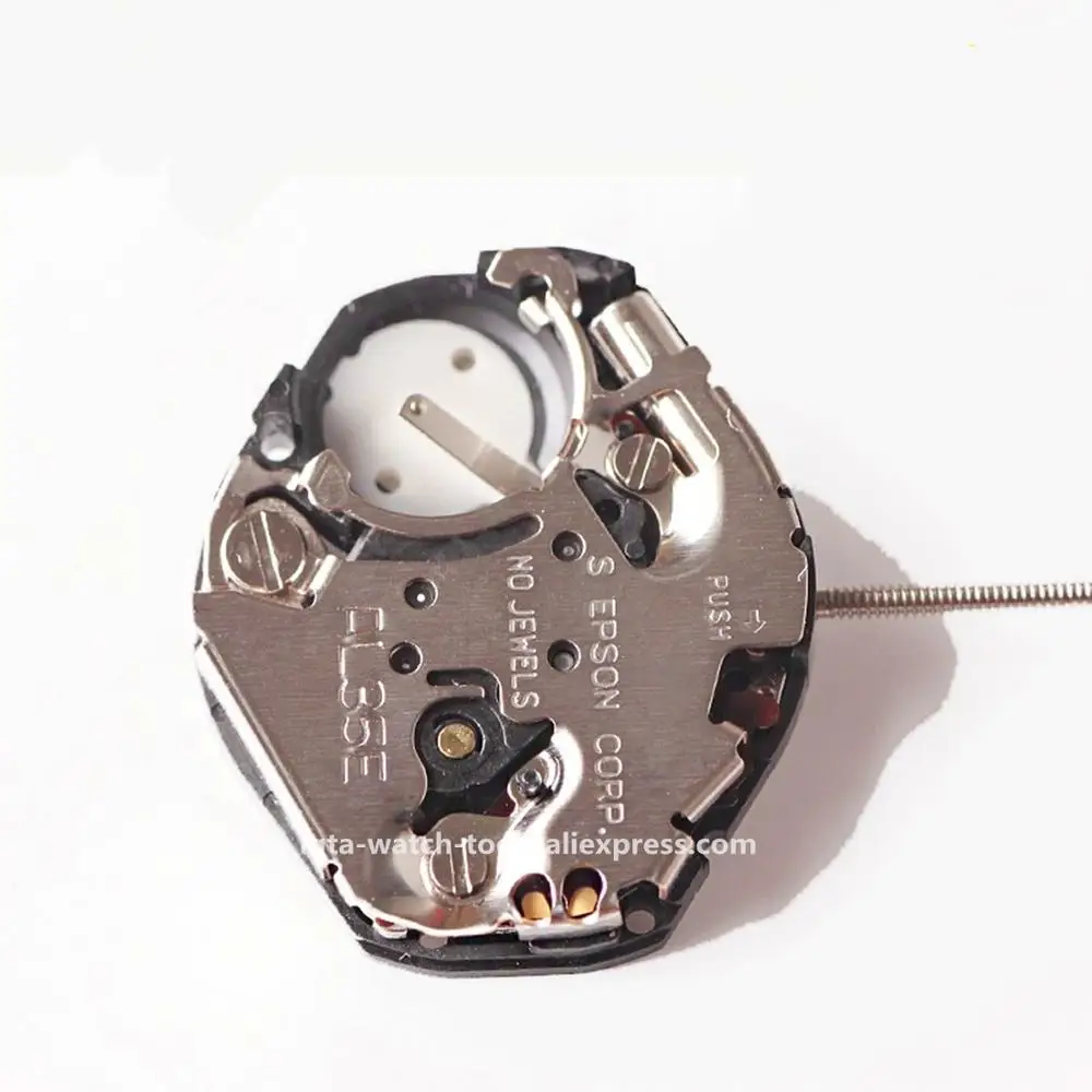 Japan-Epson-AL35E-Watch-Quartz-Movement-With-Watch-Stem-For-Repairing ...