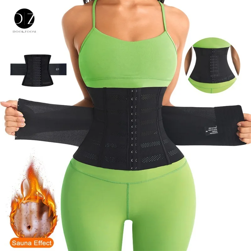 Shapewear-Women-Corset-Belts-Waist-Trainer-Body-Shaper-Double-Tummy ...