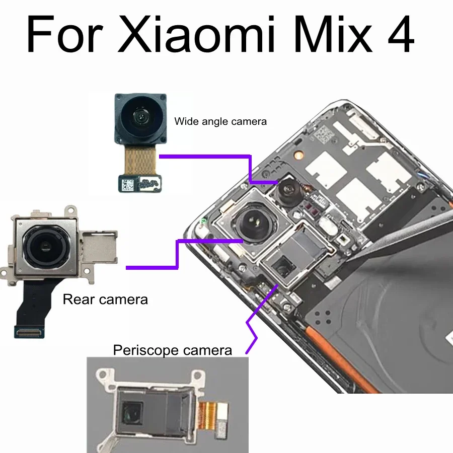 NEW Front & Back Camera For Xiaomi Mix4 Ultra wide angle Camera ...