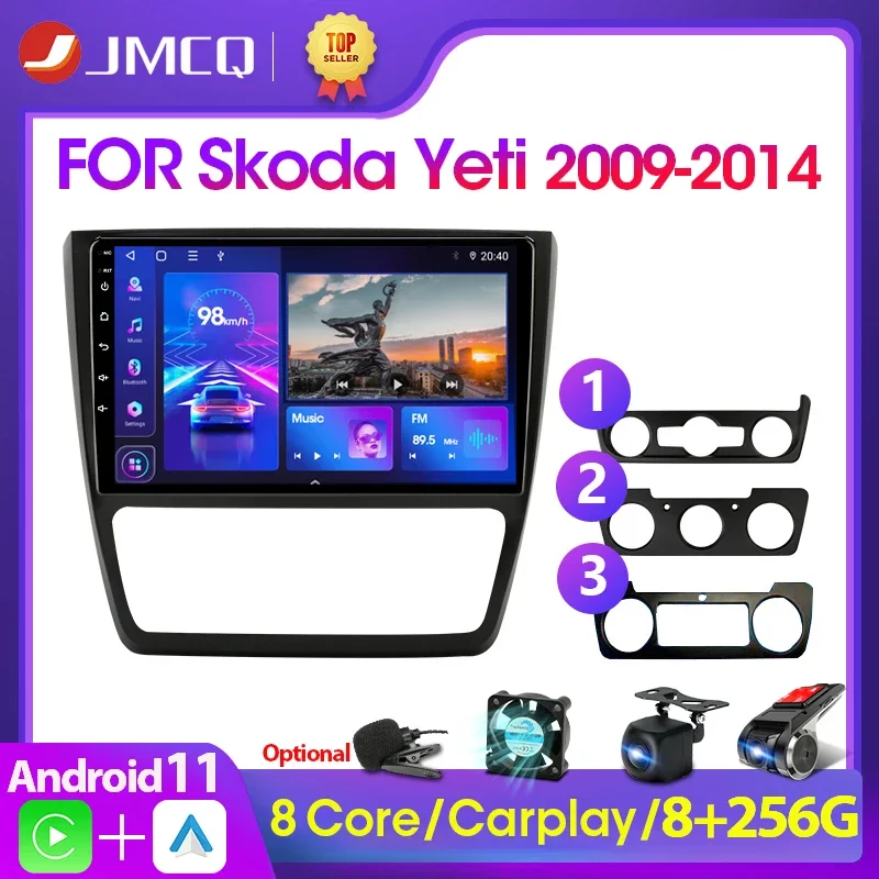 JMCQ-2din-Android-11-4G-DSP-CarPlay-araba-radyo-Multimidia-Video-oynat ...