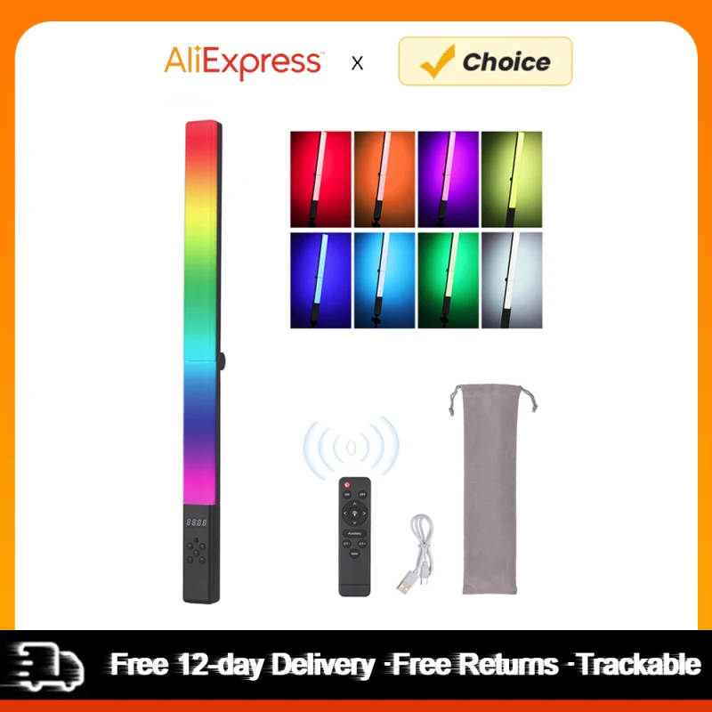 20W-RGB-Led-Tube-Lights-Foldable-Light-Stick-Handle-LED-Light-3200K ...