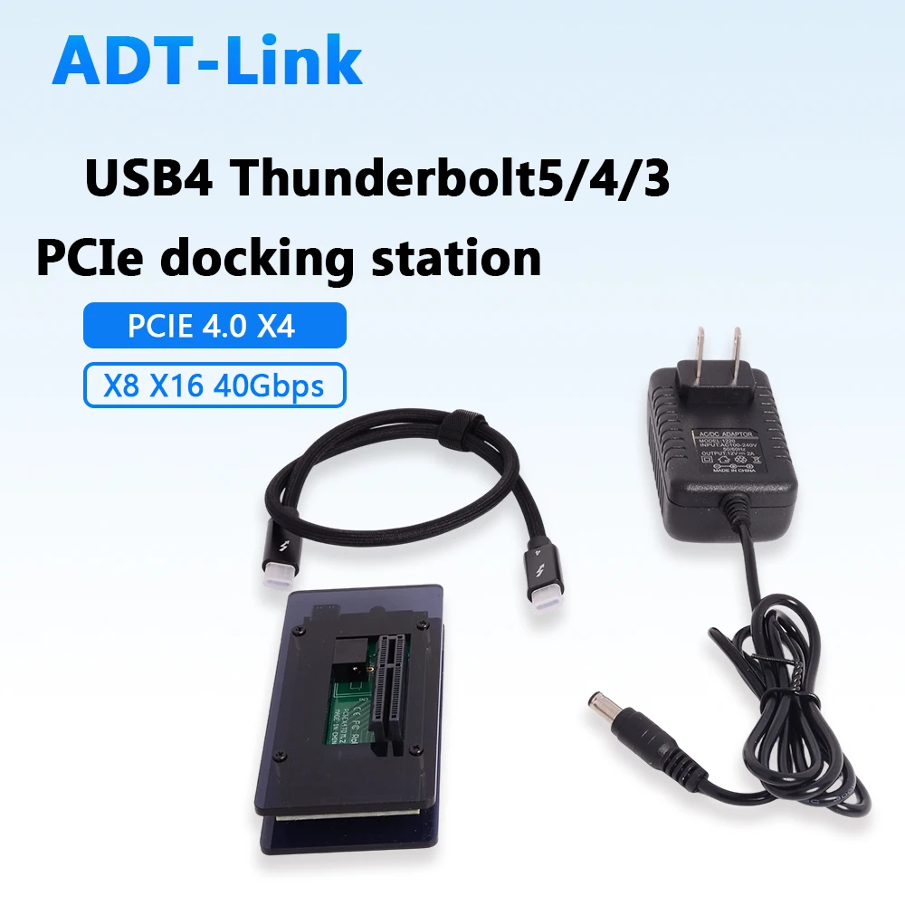 USB4 Thunderbolt 5 4 3 TB5/4/3 External GPU Docking Station 40Gbps PCIe ...