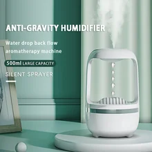Anti Gravity Humidifier Water Drop Backflow Aromatherapy Machine Large Capacity Office Bedroom ...