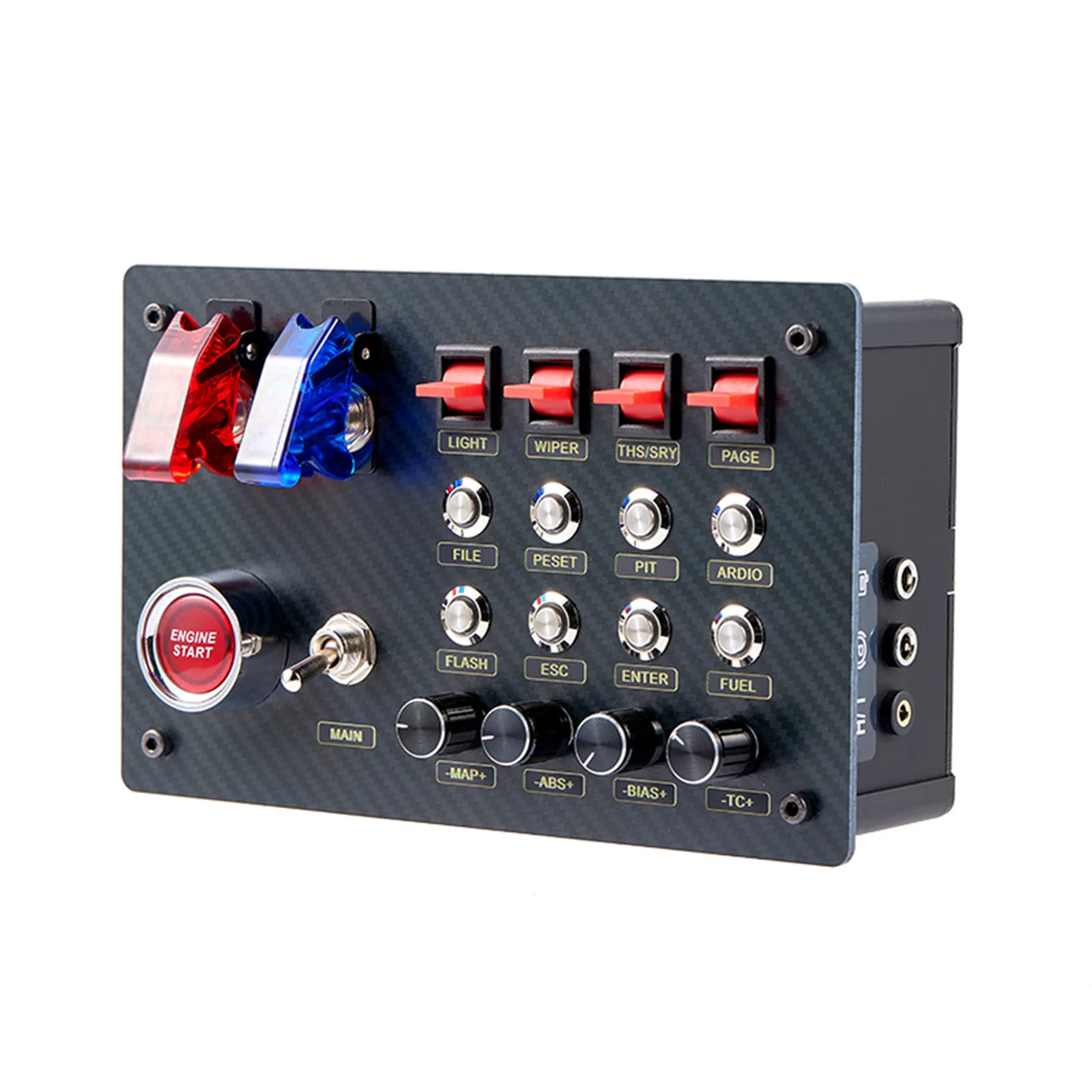 ZQSR-PC-USB-Simulates-Racing-Car-Central-Control-Box-Multifunctional ...