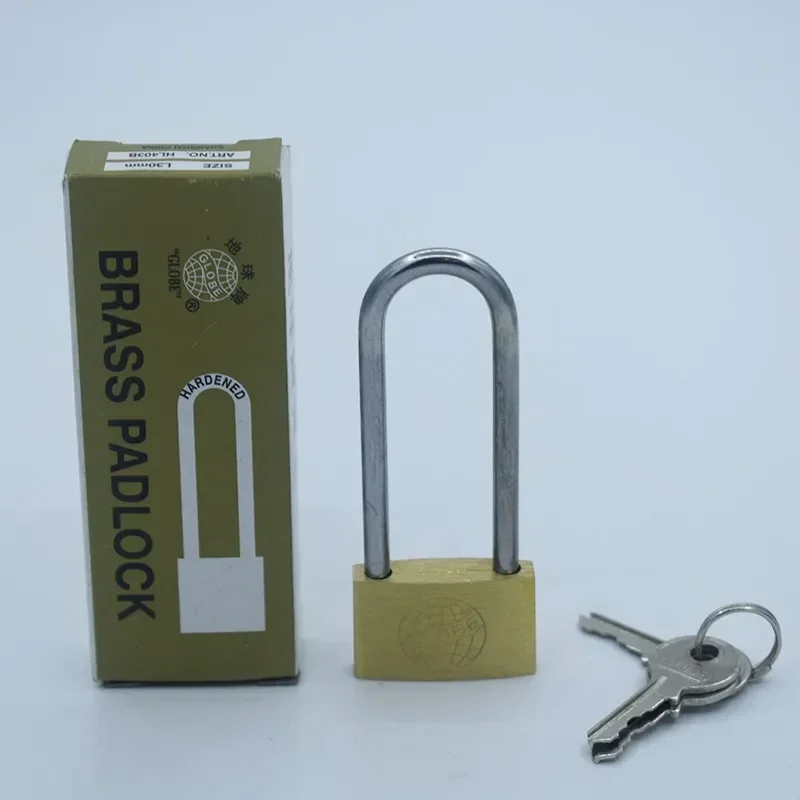 High-Quality-Long-Lock-Beam-Pure-copper-bike-Padlock-Anti-theft-Door ...