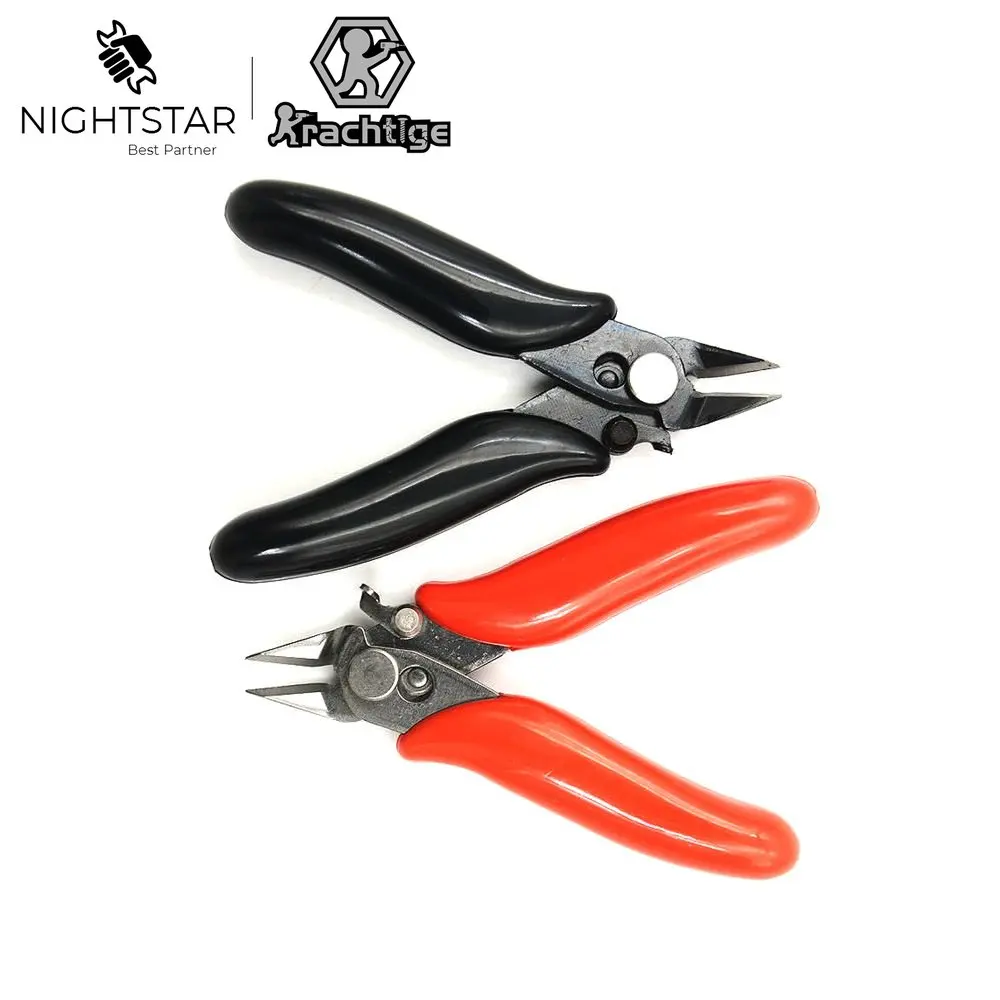 3.5inch Mini Precision Flush Wire Cutter Plier Cable Snips Cutting Side ...