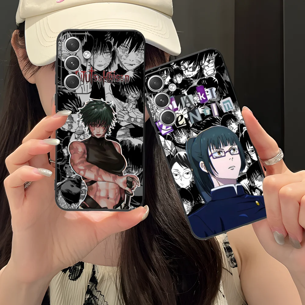 JJK Maki Zenin Phone Case for Samsung Galaxy S25 S24 S23 S22 S21 S20 ...