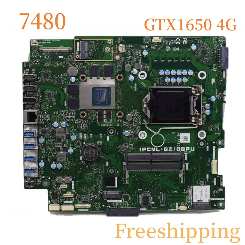 CN-0D54VK For Dell OptiPlex 7480 Motherboard IPCML-GZ/DGPU 0D54VK D54VK ...