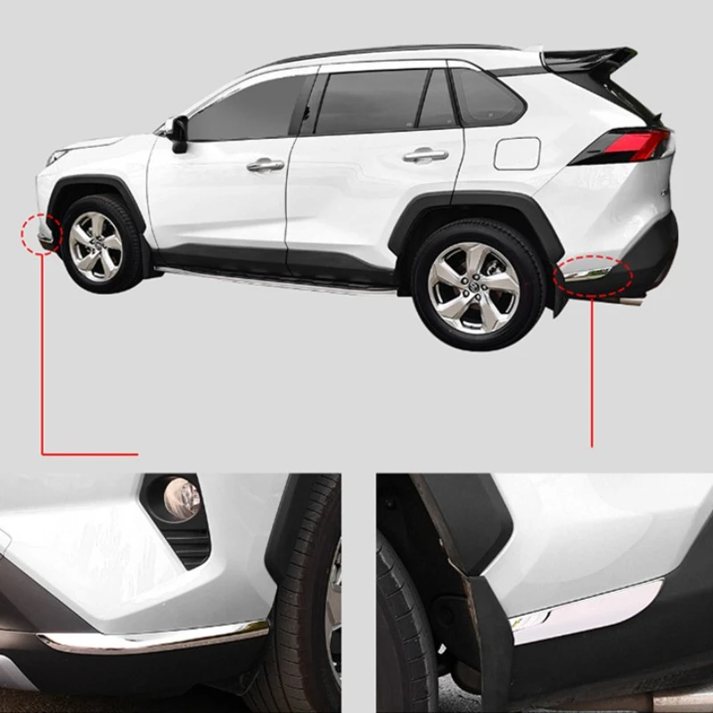 Front-Rear-Side-Bumper-Trim-For-Toyota-RAV4-2019-2020-2021-23-Car ...