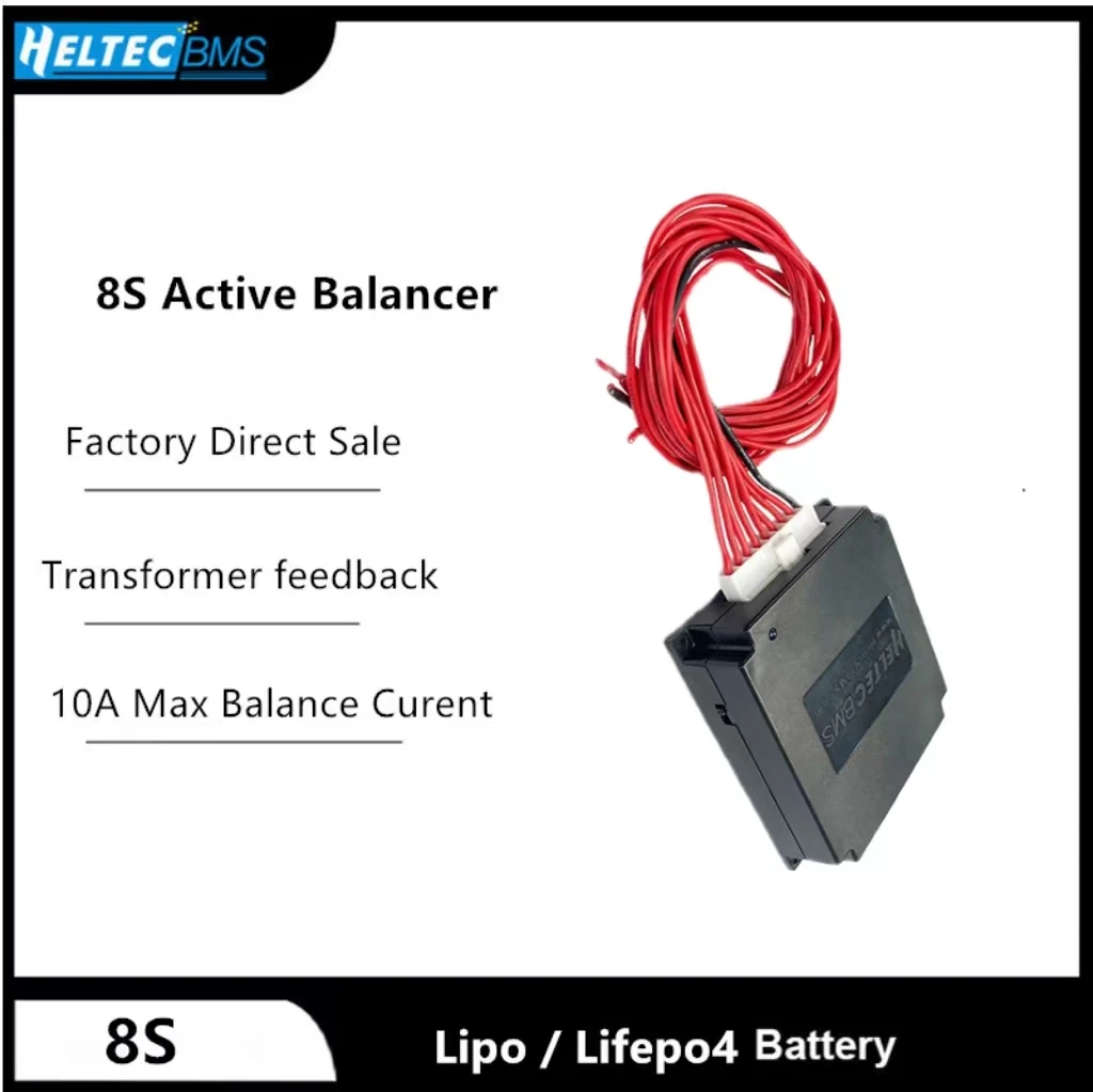 Heltec 10A 8S active Balancer Transformer feedback energy transfer for solar storeage Li-ion ...