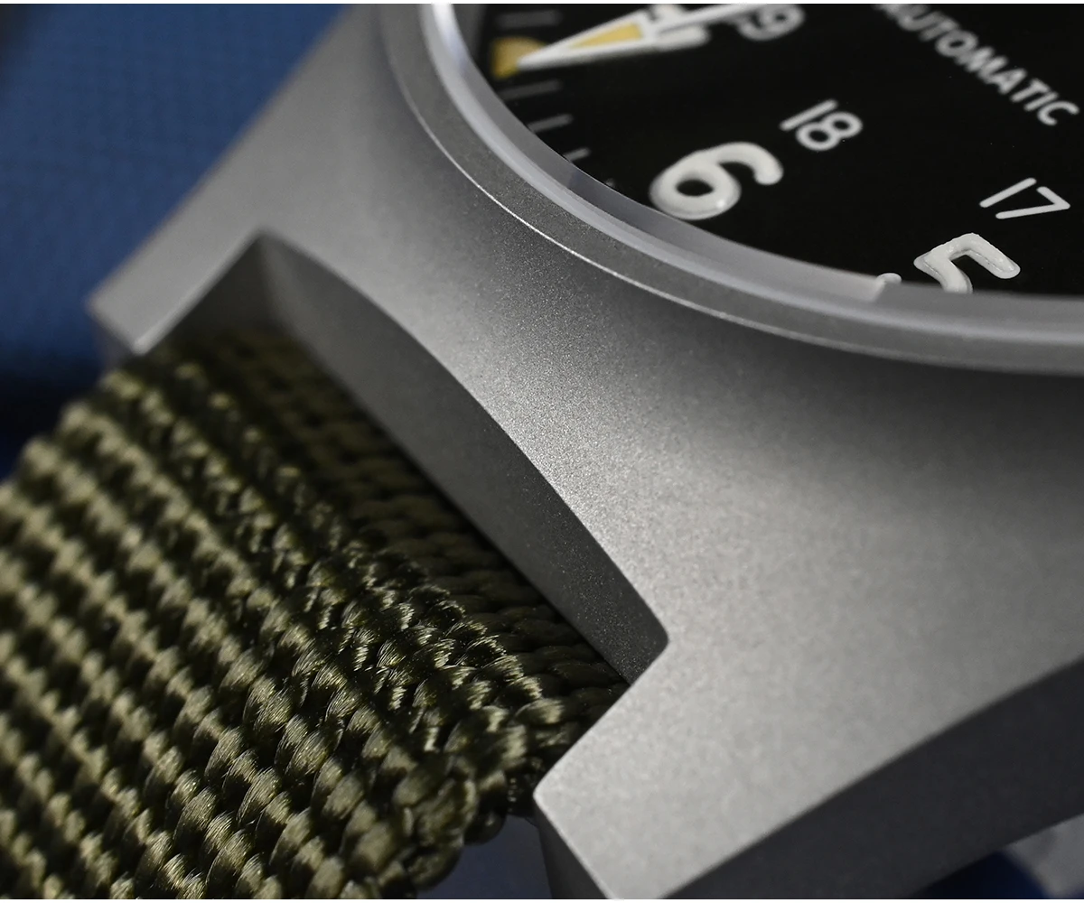 San Martin NH35 Retro Military Pilot Watch 38mm - SN0137G