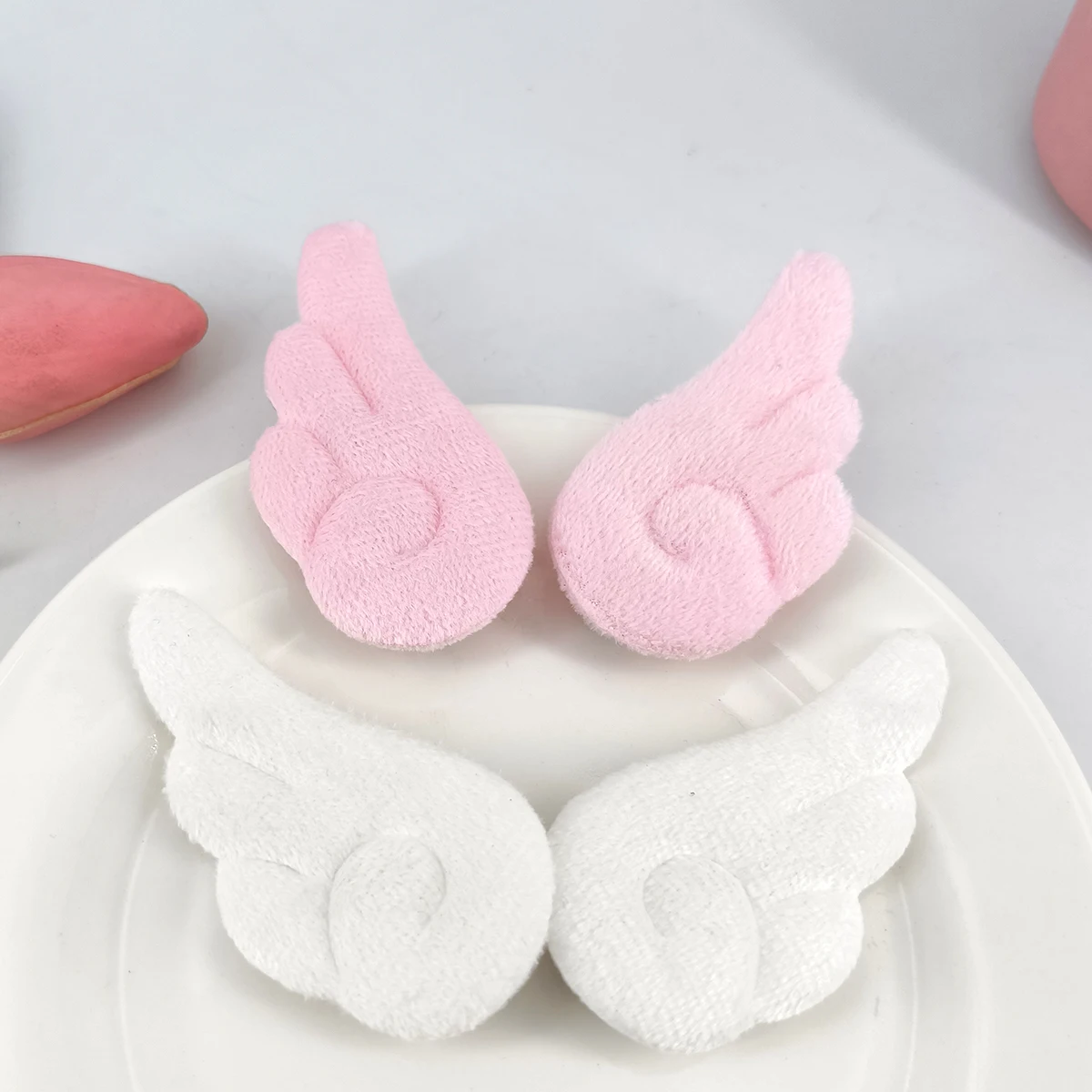 2Pcs-5cm-Angel-Wings-Super-Cute-Angel-Wing-Plush-Hairpin-Girl-Hair-Clip ...