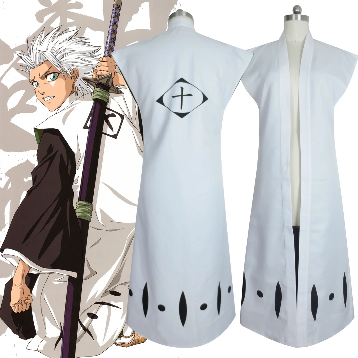 IN STOCK Toshiro Hitsugaya Toushirou Hitsugaya Captain of the 10th ...
