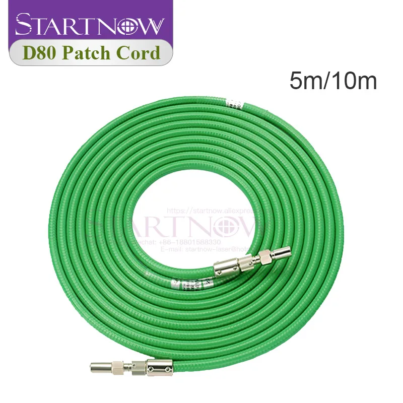 Startnow Fiber Laser Patch Cord 5m/10m Fsi400 Fsi600 D80 Qbh Optical ...