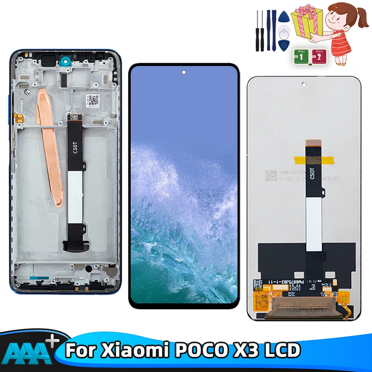 Super-Amoled-LCD-Screen-For-Xiaomi-Poco-X3-LCD-Display-Screen-Touch ...