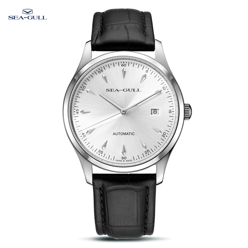 New-Seagull-Automatic-Watch-Men-Stainless-Steel-Self-Wind-Wristwatch ...