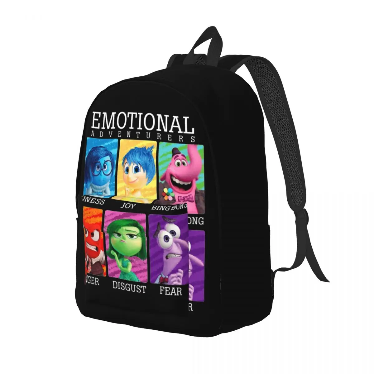 Mochila con DIBUJOS animados yangshaomei Inside Out 2 para niños ...