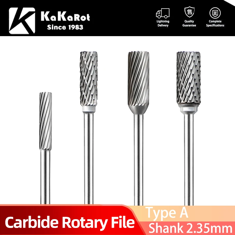 KaKarot-2-35mm-Shank-Type-A-A2-35-A3-A4-A5-Tungsten-Carbide-Rotary ...