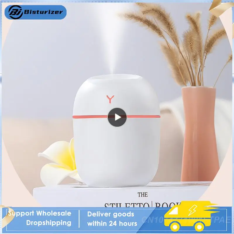 1~8PCS Mini Ultrasonic Air Humidifer Portable Essential Oil Diffuser ...