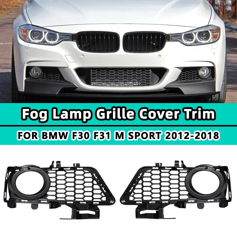 Honeycomb-Front-Bumper-Lower-Grille-Trim-For-BMW-3-Series-F30-F31-F35-M ...