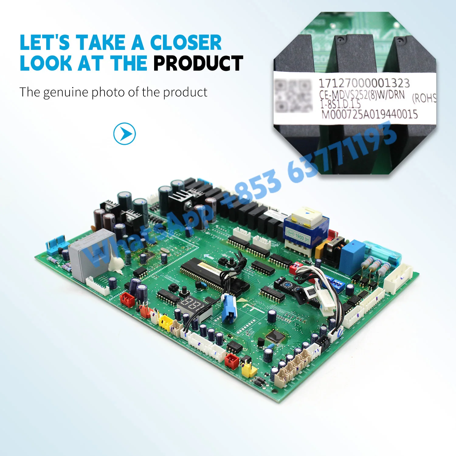 Outdoor Main Control Board Assembly pcb 17127000001323 For Midea VRF ...