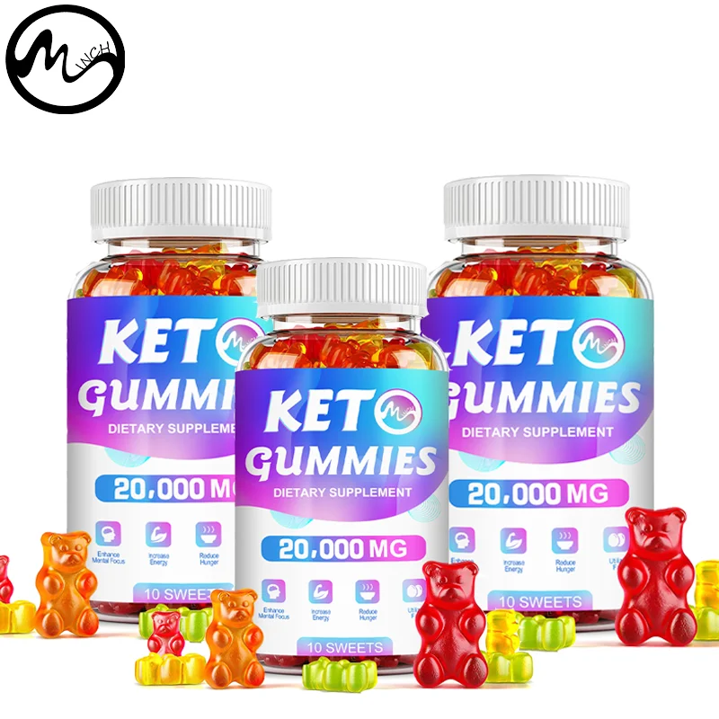 Minch-Weight-Loss-Ketone-Appetite-Set-Pure-Keto-Bears-Sweets-Fat-Burner ...