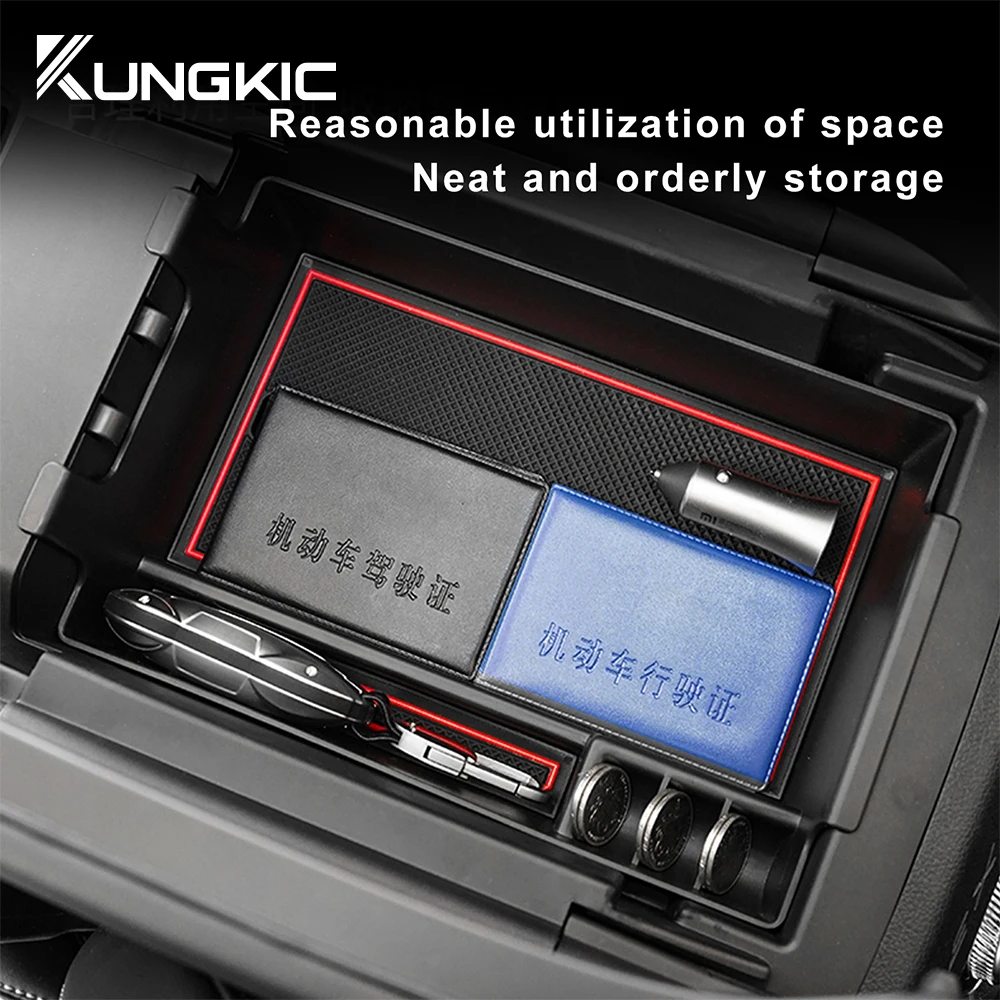 Car-Central-Console-Storage-Armrest-Box-for-Ford-Explorer-U625-2020 ...