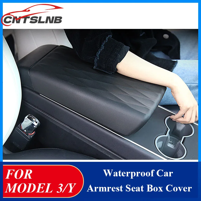 Waterproof Car Armrest Seat Box Cover, Car Interior Accessories，TPE ...
