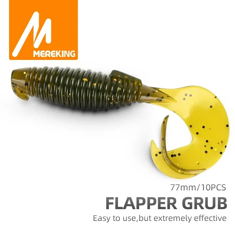 MEREKING-Fishing-Lure-Flapper-Grub-Flapper-Easy-Use-Extremely-Effective ...