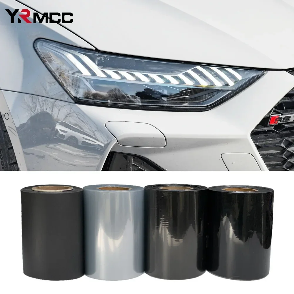 Car Light Headlight Taillight Tint Vinyl Matt Film Smoke Black Decal ...