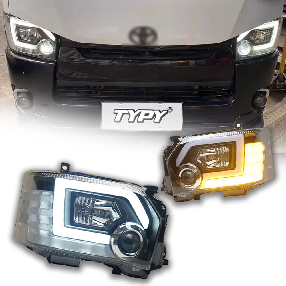 Car-Light-For-Toyota-Hiace-Headlights-2014-2018LED-Head-Lamp-Assembly ...