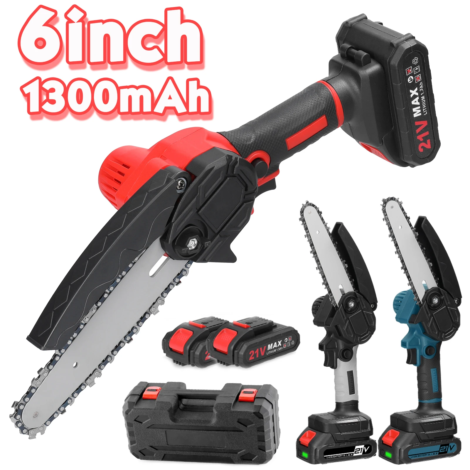 6-Inch-Mini-Electric-Chainsaw-Portable-Pruning-Saw-21V-Pruning-Saw ...