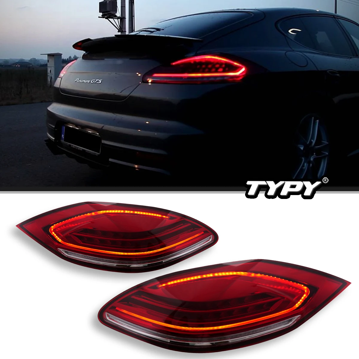Full-LED-Lights-For-Porsche-Panamera-2010-2011-2012-2013-Rear-Tail-Lamp ...