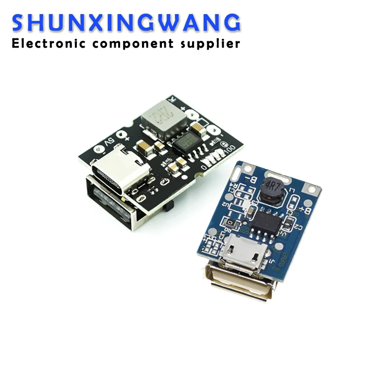 Type-C-Micro-USB-5V-1A-2A-Boost-Converter-Step-Up-Power-Module-Mobile ...