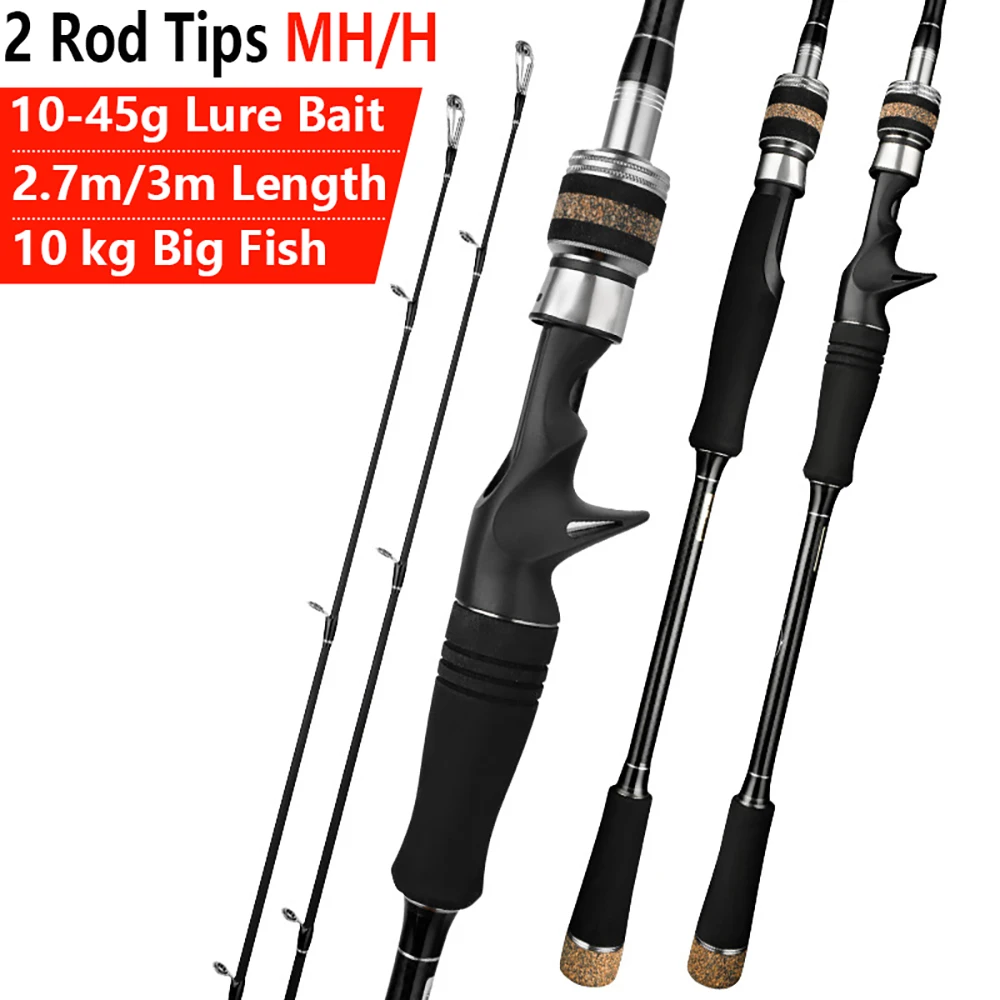 MH-H-2-Rod-Tips-Super-Hard-Carbon-Fiber-Lure-Rod-2-7m-3m-Spinning ...