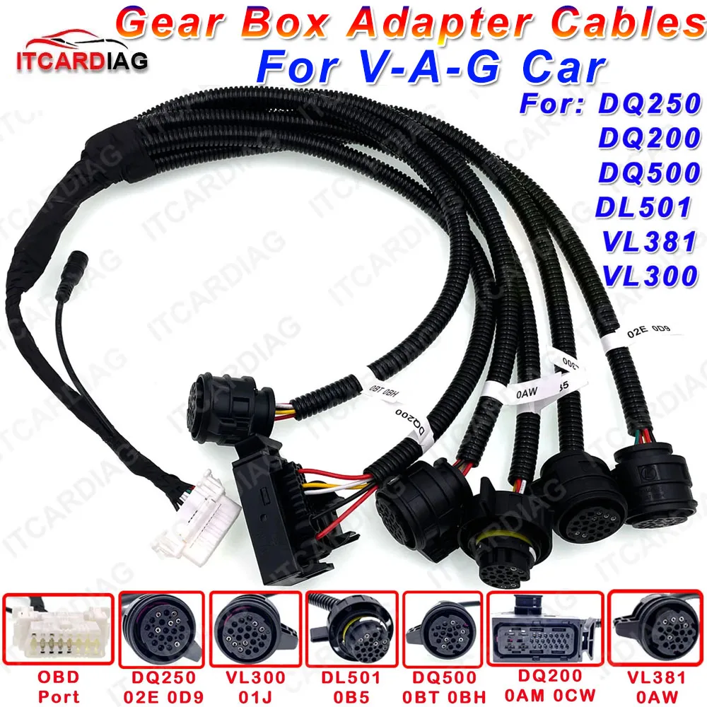 Gear-Box-GearBox-Adapter-Cable-For-V-AG-OBD2-Converter-Cable-For-DQ250 ...