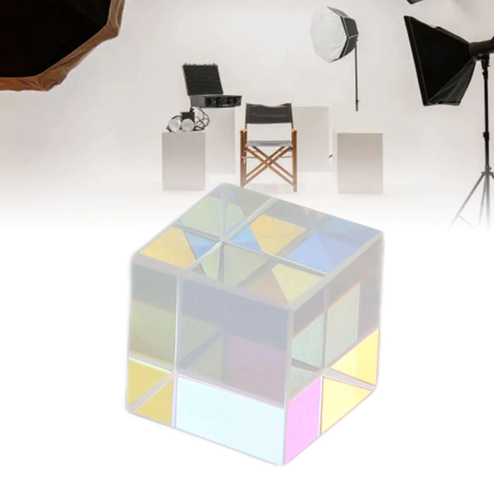 Prism-Cube-Optical-Glass-Prism-Cube-Multi-Color-Photography-Props ...