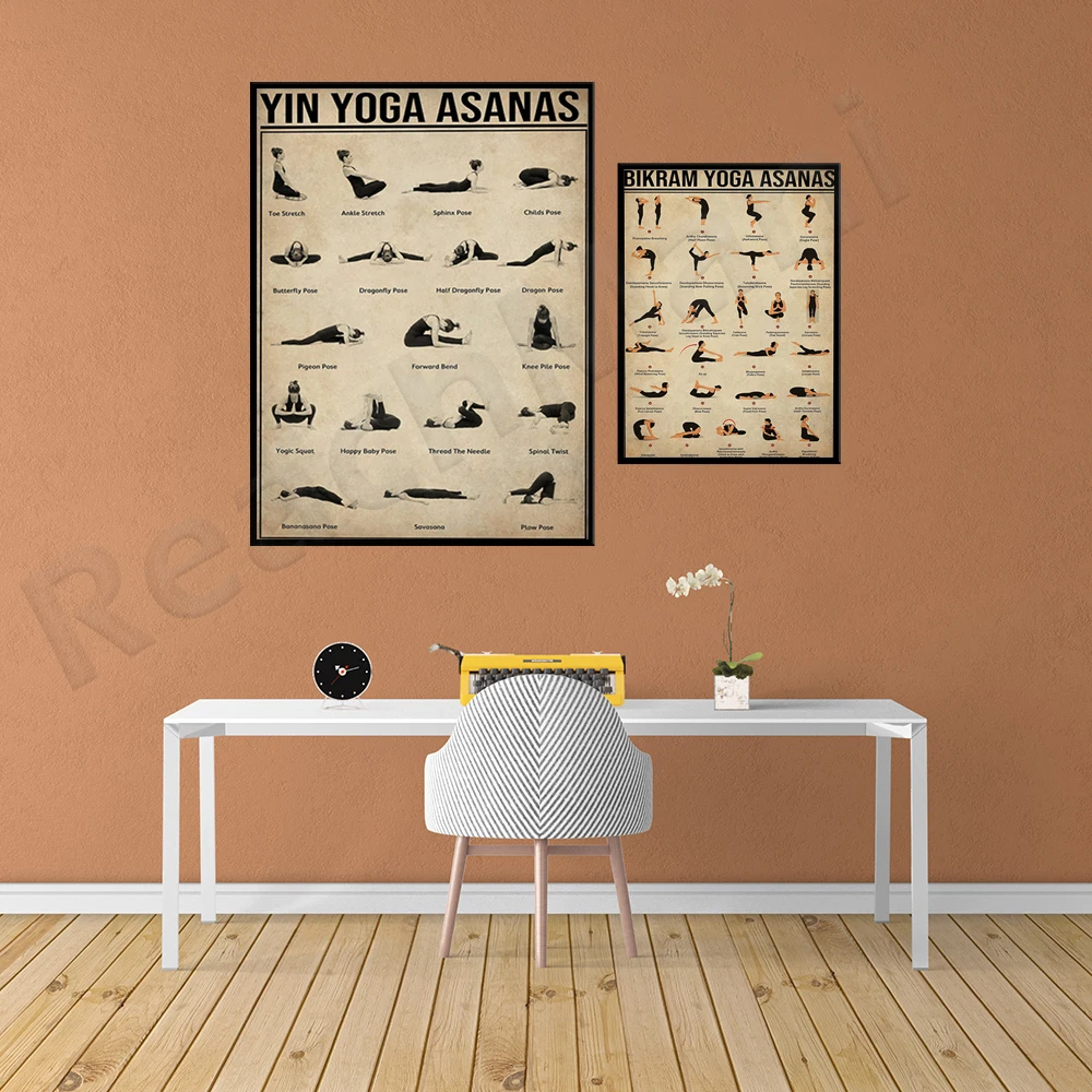 Bikram Yoga Poses Chart Printable