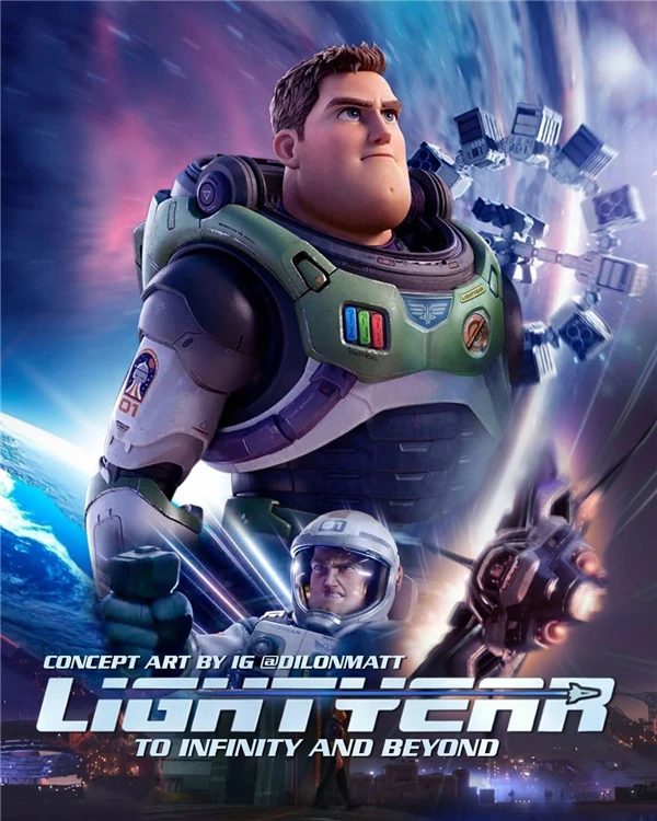 Buzz Lightyear To Infinity And Beyond Poster