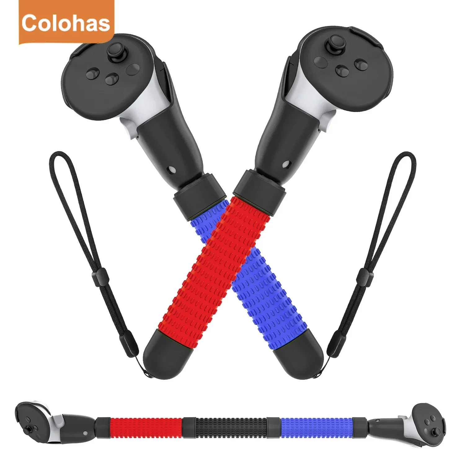 VR-Controllers-Long-Stick-Handle-Dual-for-Meta-Quest-3-Sword-Tennis ...