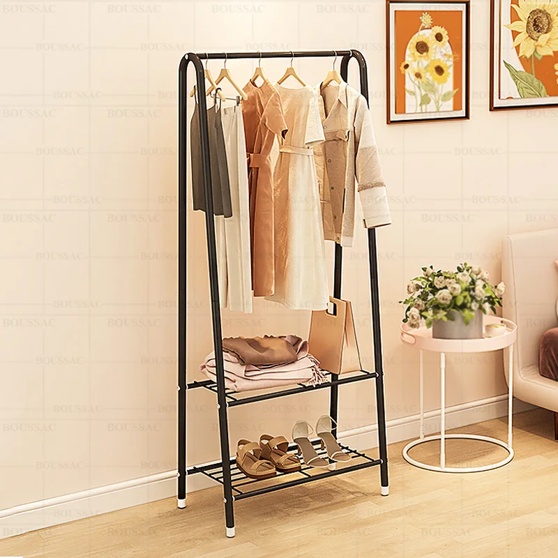 Metal Space-saving Organizer Holder | Coat Hanger Stand Clothes - Metal ...