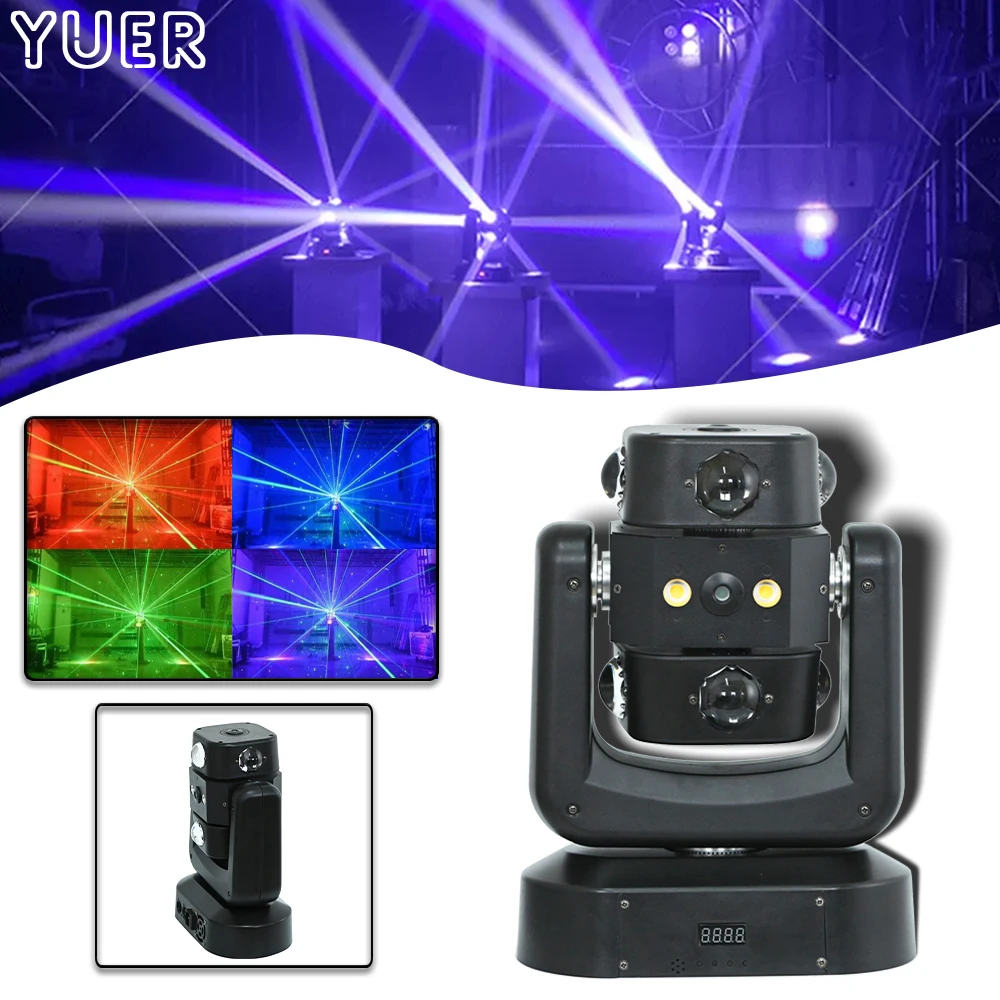 Molde-de-rayo-l-ser-estrobosc-pico-3-en-1-para-Dj-l-mpara-profesional ...