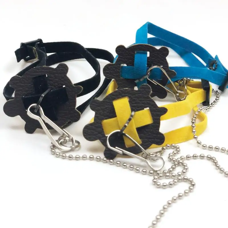 Small-Pet-Hamster-Harness-Turtle-Leash-Traction-Rope-Adjustable-Leashes ...