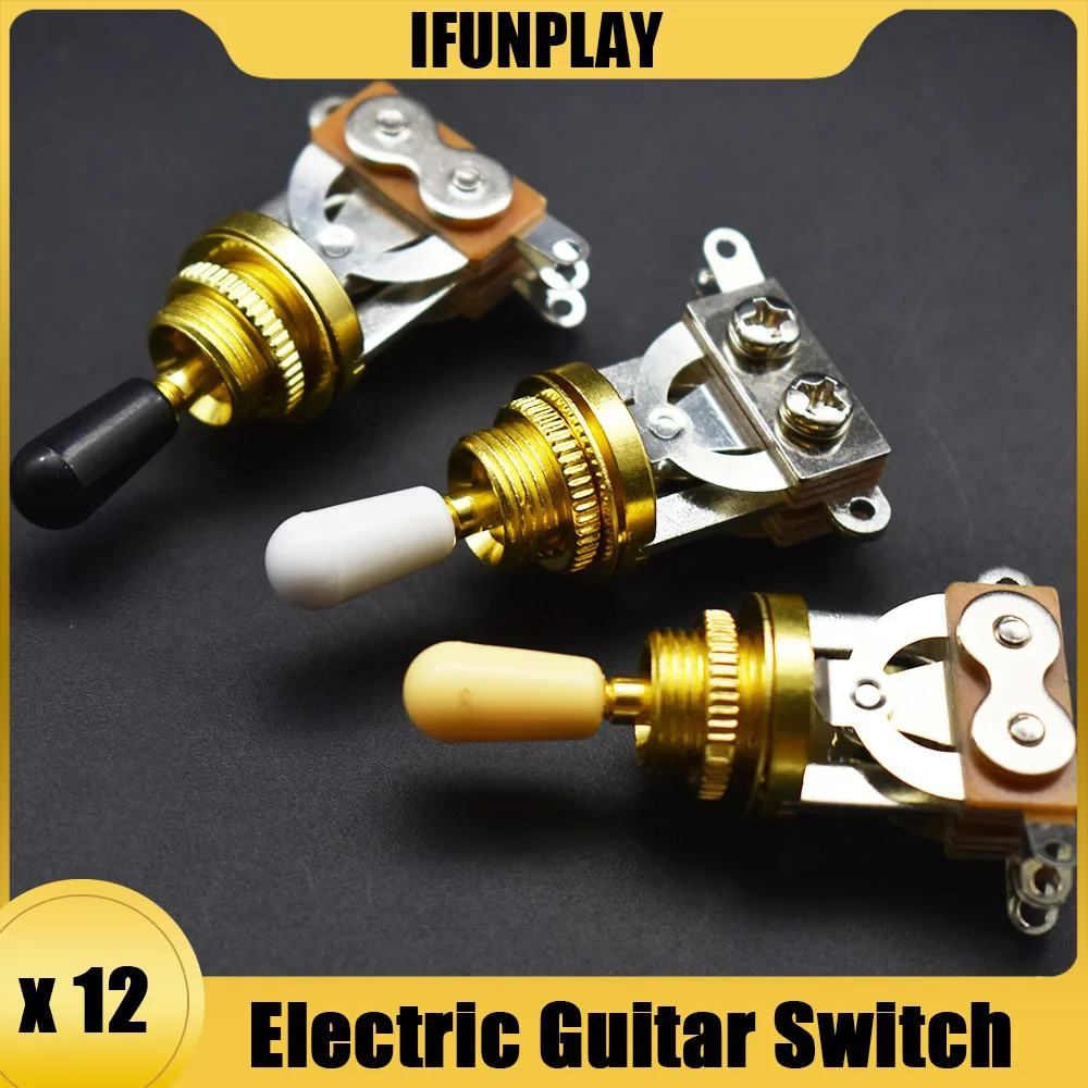 12Pcs-3-Way-Guitar-Selector-Pickup-Toggle-Switch-for-ST-LP-Guitar-High ...